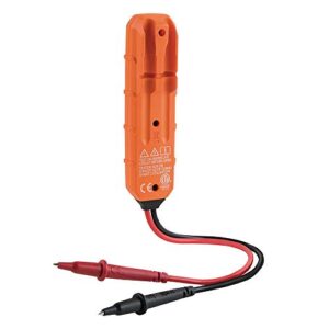 Klein Tools ET45 Voltage Tester, AC Voltage, DC Voltage, Low Voltage Electric Tester, No Batteries Needed