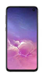 samsung galaxy s10e 128gb+6gb ram sm-g970 dual sim 5.8" lte factory unlocked smartphone (international model) (prism black)