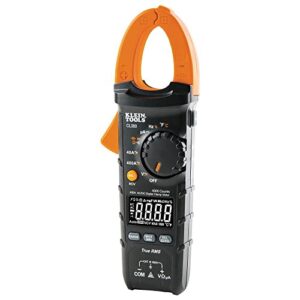 Klein Tools CL380 Electrical Tester, Digital Clamp Meter and Non-Contact Voltage Tester, Auto-Ranging and TRMS, 400 Amps, LCD Display