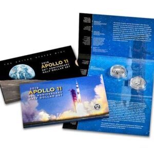 2019 S Apollo Apollo 11 50th Anniversary 2019 Proof Half Dollar Set Proof