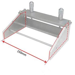 150mm Adjustable Film Coating Applicator Film Coater with Micrometer Wet Film Preparation Device 0-3500μm Width (film casting doctor blade)