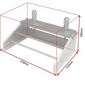 150mm Adjustable Film Coating Applicator Film Coater with Micrometer Wet Film Preparation Device 0-3500μm Width (film casting doctor blade)