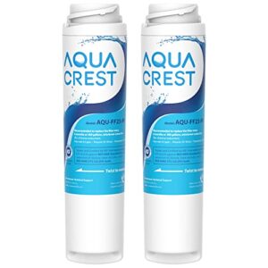 aqua crest fqropf, fqslf under sink water filter, replacement for fqropf, fqslf, gxsv65r, gqsv65r, pxrq15f, pnrq15f, nsf 42 certified (2 pack), model no.aqu-ff23-pf