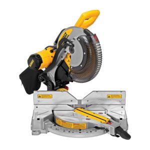 dewalt miter saw, double-bevel, compound, 12-inch, 15-amp (dws716)