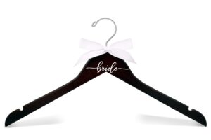 wedding hanger, bride hanger, bridal wedding gift, decal