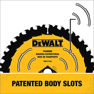 DEWALT Circular Saw Blade, 6 1/2 Inch, 40 Tooth, Framing (DWA161240)