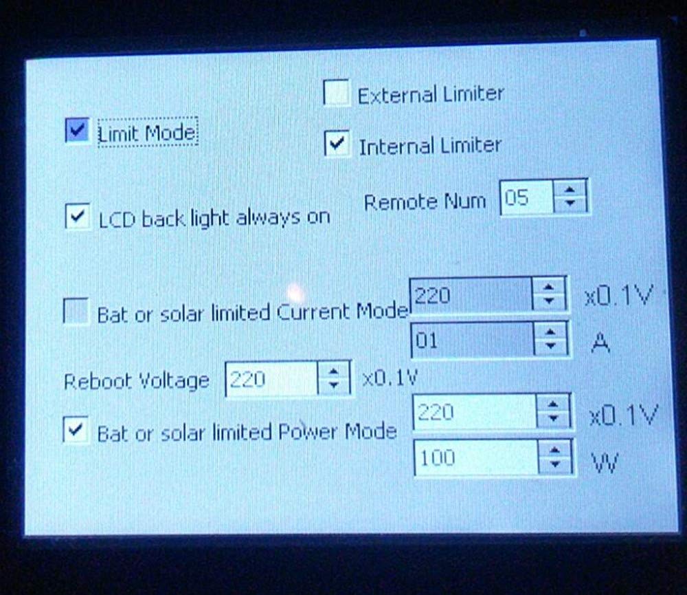 1000W Battery Backup MPPT Solar Grid Tie Inverter with Limiter Sensor and Work Time Controller Function DC22-65V AC110V/220V Auto (DC22-65V, Without WiFi)