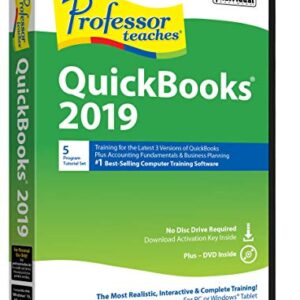 Individual Software Professor Teaches QuickBooks 2019