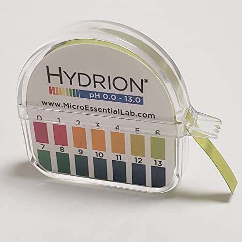 Hydrion Ph paper (93) with Dispenser and Color Chart - Full range Insta Chek ph- 0-13