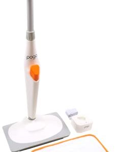 Pogo Electric Mop 4000 RPM Pro Package - Cleans Any Surface. Includes 6 Mop Heads, 2 XL Batteries.