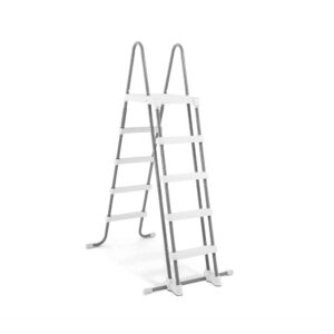 intex 28077e intex-52 inch ladder with removable steps pool, 1 size, grey