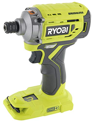 Ryobi P239 18V Lithium Ion Brushless Cordless 2,000 Inch Pound Impact Driver w/ Magnetic Bit Tray and LED Lighting (Battery Not Included / Power Tool Only)