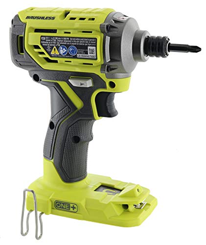 Ryobi P239 18V Lithium Ion Brushless Cordless 2,000 Inch Pound Impact Driver w/ Magnetic Bit Tray and LED Lighting (Battery Not Included / Power Tool Only)