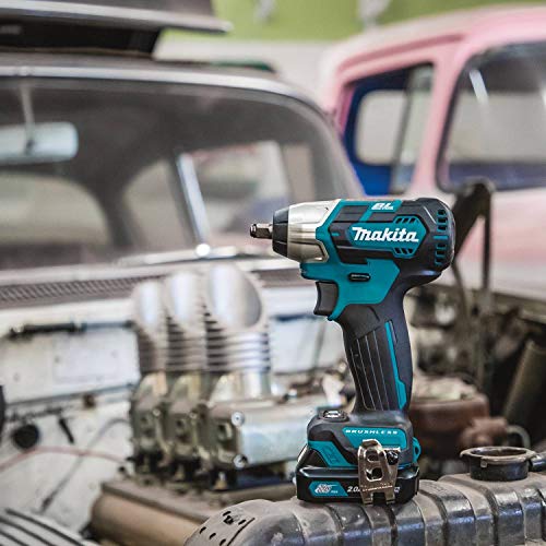 Makita WT05R1 12V max CXT® Lithium-Ion Brushless Cordless 3/8" Sq. Drive Impact Wrench Kit (2.0Ah)