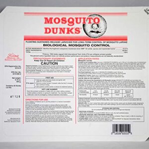 Summit Mosquito Dunks, 20 Dunks, Natural, 1 pack, for Bird