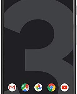 Google Pixel 3 XL Unlocked GSM/CDMA - (Just Black, 128GB) (Renewed)