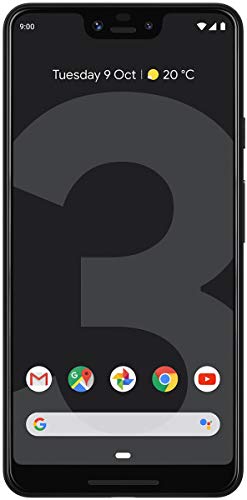 Google Pixel 3 XL Unlocked GSM/CDMA - (Just Black, 128GB) (Renewed)