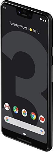 Google Pixel 3 XL Unlocked GSM/CDMA - (Just Black, 128GB) (Renewed)