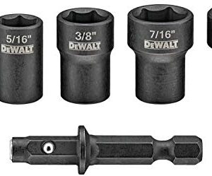 DEWALT Nut Driver Set, Detachable, 5-Piece (DWADND5)