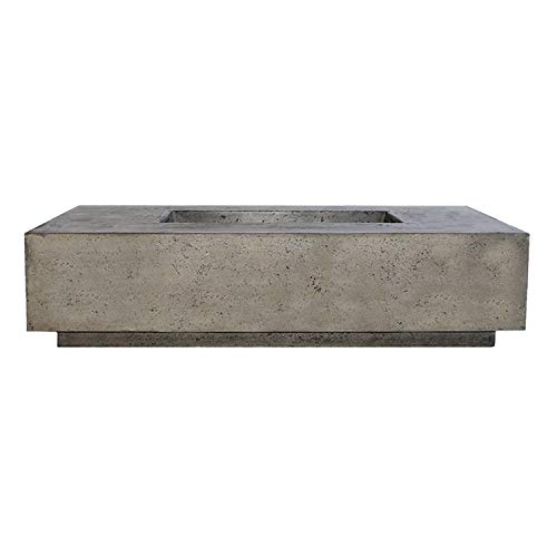 Prism Hardscapes Tavola 4 Fire Table in Pewter - NG