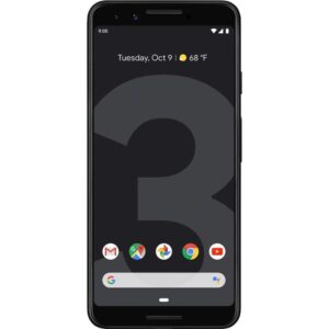 Google Pixel 3 128GB - Just Black (Renewed)