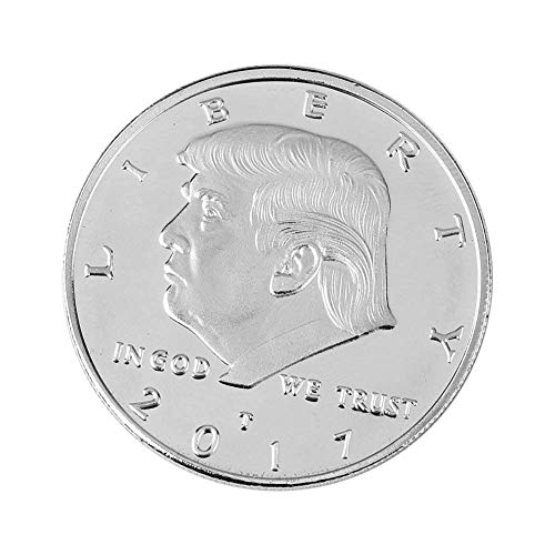 Donald Trump Coin, 2017 Silver Plated Collectable Coin, 45th President - 20 Pack