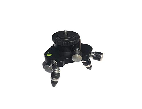 Mountlaser 360-Degree Rotating Base Laser Level Adapter, for Line Laser Level Tripod Connector, with Standard 5/8" Threaded Mount Laser Base