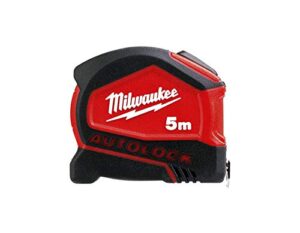 milwaukee autolock tape measure 5m (width 25mm) (metric only)