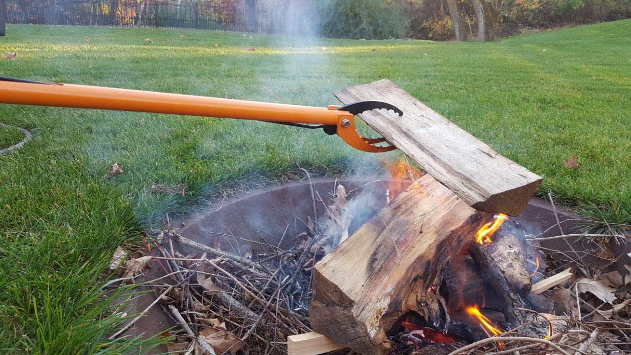 Log-Hog, Heavy Duty, Durable Log Grabber. Moves logs Safely and Easily.