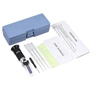 AUTOUTLET 3-in-1 Honey Baume Refractometer,Brix and Baume Honey Refractometer,58-90% Brix Scale Range Honey Moisture Tester with ATC,Ideal for Honey,Milk,Sugar Syrup,Fruit jam and Molasses,Bee Keeping