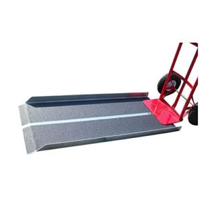 codyco aluminum hand truck dollie dolly loading walk ramp 24" x 60"