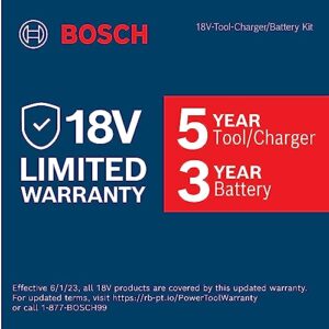 BOSCH GBH18V-26DK24 18V EC Brushless SDS-plus® Bulldog™ 1 In. Rotary Hammer Kit with (2) CORE18V® 8 Ah High Power Batteries