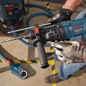 BOSCH GBH18V-26DK24 18V EC Brushless SDS-plus® Bulldog™ 1 In. Rotary Hammer Kit with (2) CORE18V® 8 Ah High Power Batteries