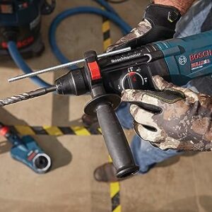 BOSCH GBH18V-26DK24 18V EC Brushless SDS-plus® Bulldog™ 1 In. Rotary Hammer Kit with (2) CORE18V® 8 Ah High Power Batteries