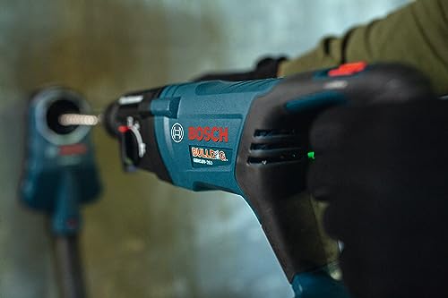 BOSCH GBH18V-26DK24 18V EC Brushless SDS-plus® Bulldog™ 1 In. Rotary Hammer Kit with (2) CORE18V® 8 Ah High Power Batteries