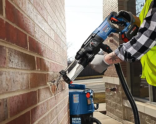 BOSCH GBH18V-26DK24 18V EC Brushless SDS-plus® Bulldog™ 1 In. Rotary Hammer Kit with (2) CORE18V® 8 Ah High Power Batteries