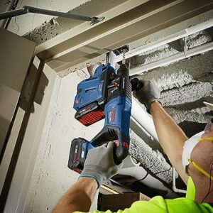 BOSCH GBH18V-26DK24 18V EC Brushless SDS-plus® Bulldog™ 1 In. Rotary Hammer Kit with (2) CORE18V® 8 Ah High Power Batteries