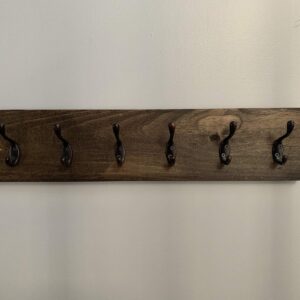 Coat Rack, Coat Hooks, Entryway Organizer Wall Mounted