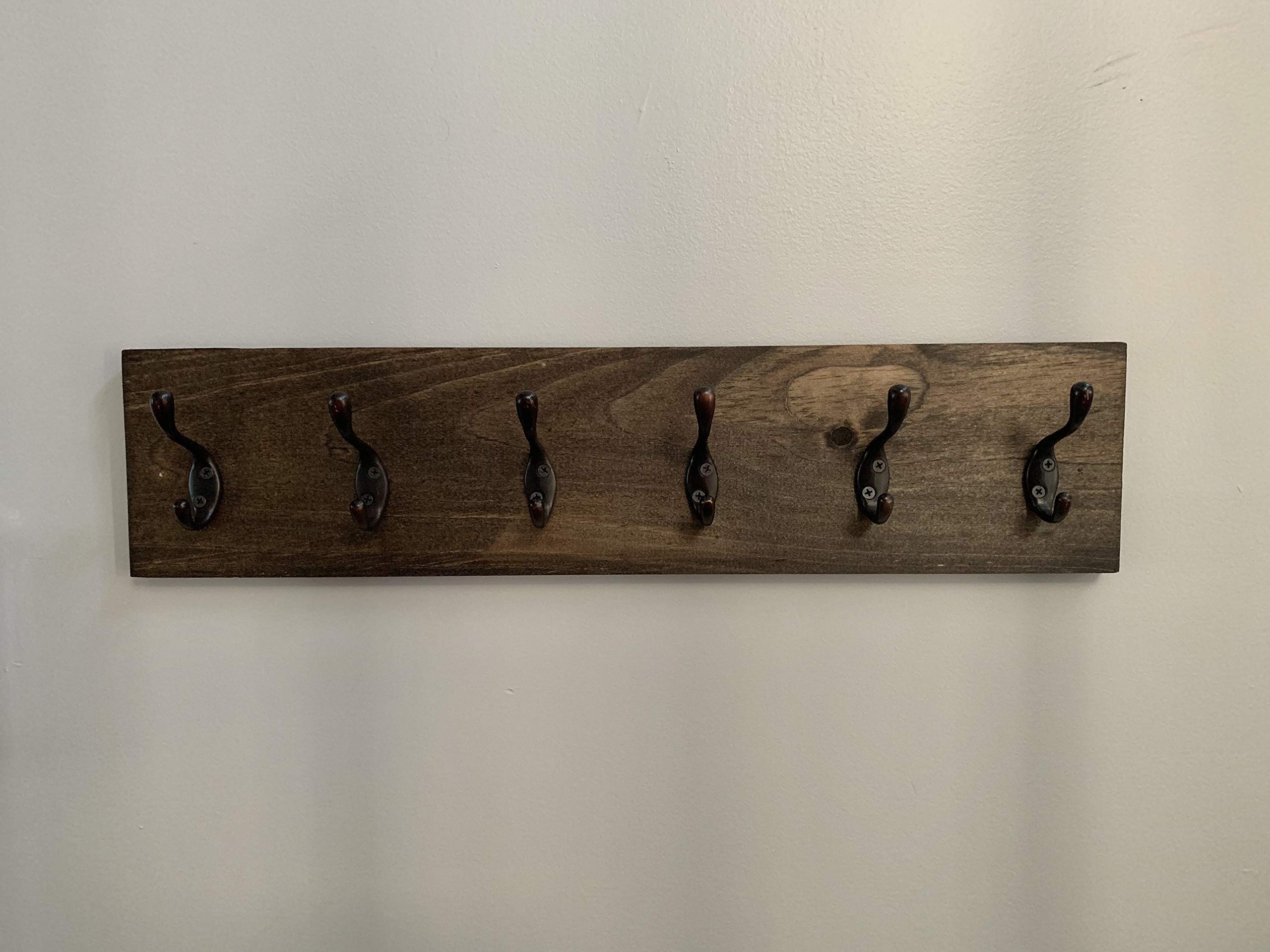 Coat Rack, Coat Hooks, Entryway Organizer Wall Mounted