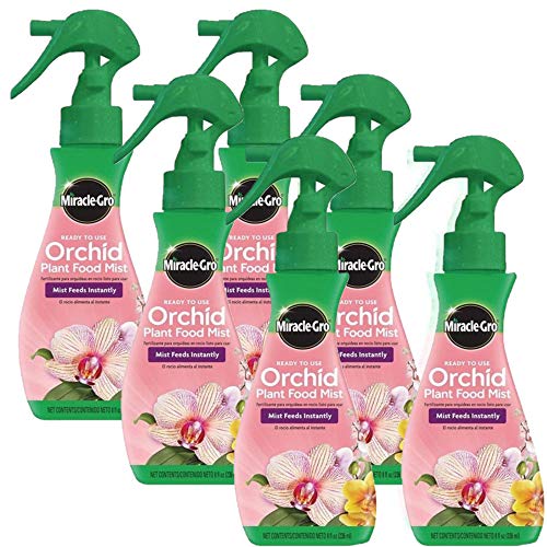 Scotts Miracle-GRO Orchid Plant Food Mist (Orchid Fertilizer), 8 oz. (6 Pack)