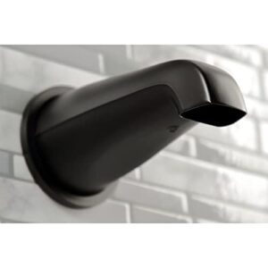 Kingston Brass KBX8130DX Concord Tub and Shower Faucet, Matte Black, 7.13 x 10.56 x 5.13