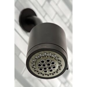 Kingston Brass KBX8130DX Concord Tub and Shower Faucet, Matte Black, 7.13 x 10.56 x 5.13