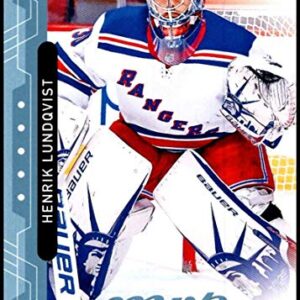 2018-19 Upper Deck MVP Hockey Factory Set BLUE #218 Henrik Lundqvist New York Rangers Official NHL UD Trading Card