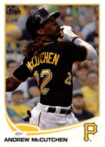 2013 topps #122a andrew mccutchen pirates mlb baseball card nm-mt