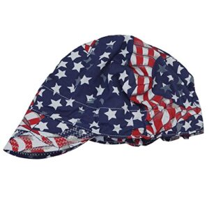 riverweld welding cap pure cotton mesh inside liner for welders match welding helmet american eagle color head protection multicolor