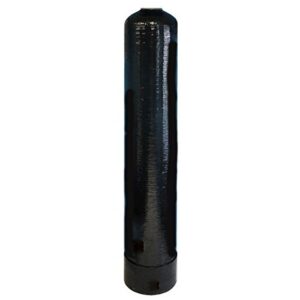 Replacement Water Softener Tank + Pre-loaded 10% Cross Linked Cation Resin and Riser Tube | 12" x 52" - 2.0 Cubic Ft | 64,000 Grain