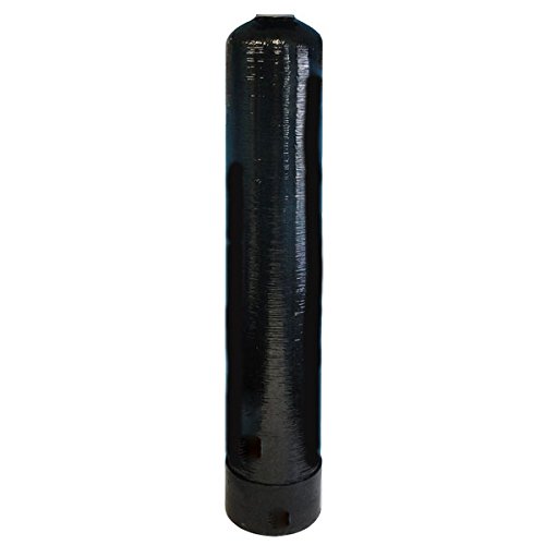 Replacement Water Softener Tank + Pre-loaded 10% Cross Linked Cation Resin and Riser Tube | 12" x 52" - 2.0 Cubic Ft | 64,000 Grain