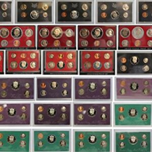 Proof Set Run (Clad) 1968 S -1998 US Mint 165 coins