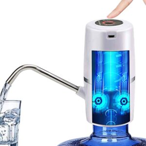 myvision 5 gallon water bottle pump water bottle dispenser usb charging electric water jug dispenser for universal 2-5 gallon bottle