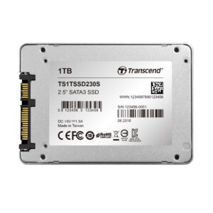 Transcend TS2TSSD230S 2TB SATAIII 2.5" Solid State Drive with speeds up to 560MB/s